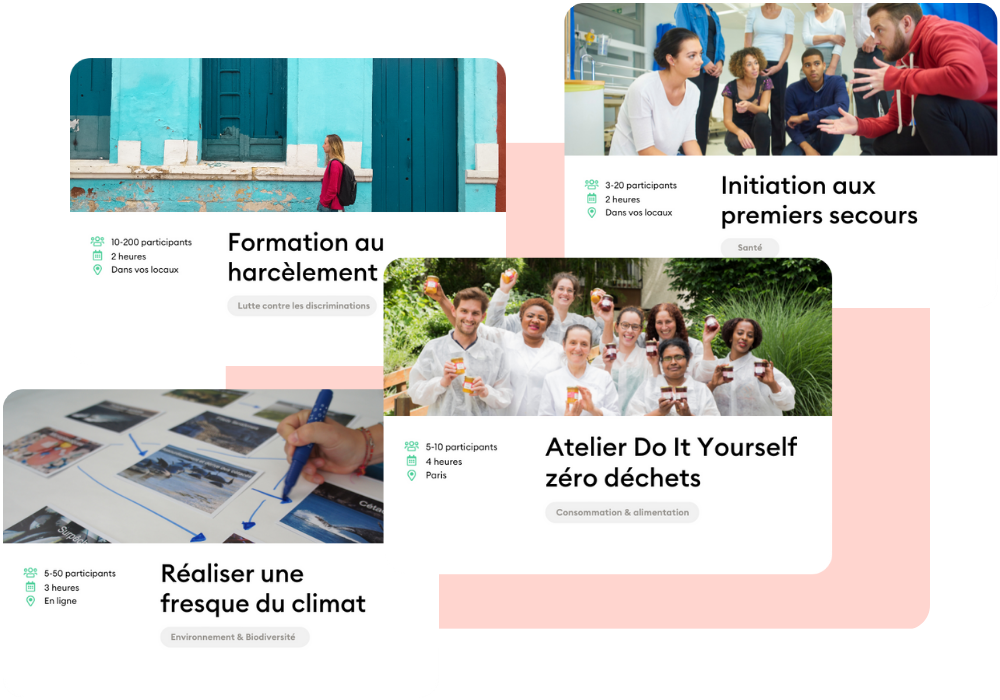 Organiser des Teambuildings solidaires